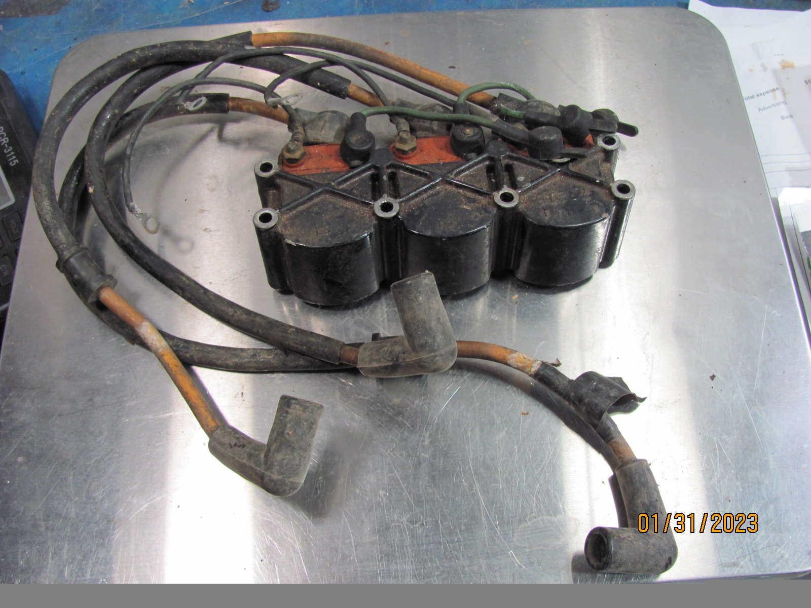 Mercury 650, 70 hp. COILS Set and Wires 339-5748
