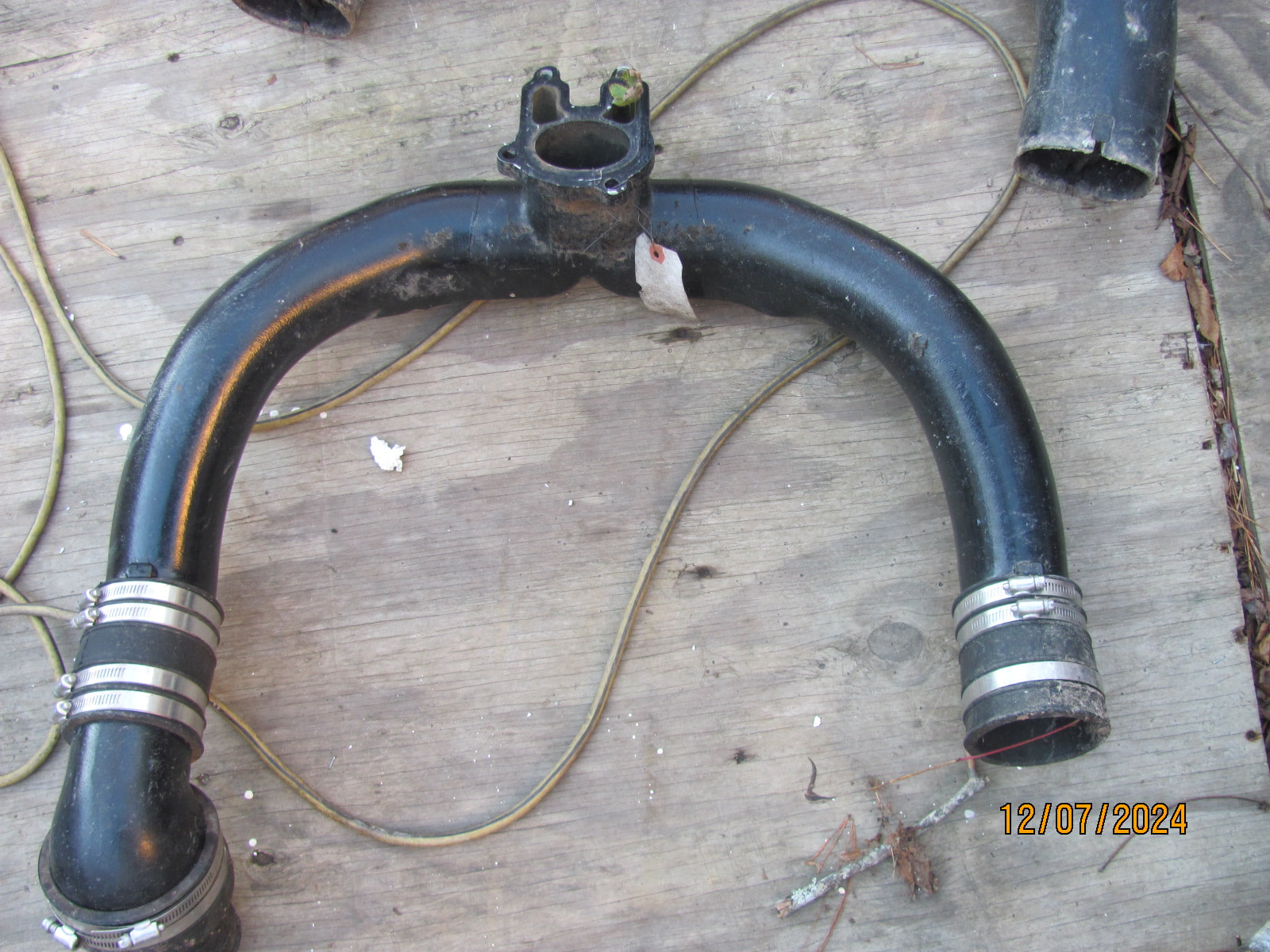 Mercruiser V8 Exhaust Y Pipe