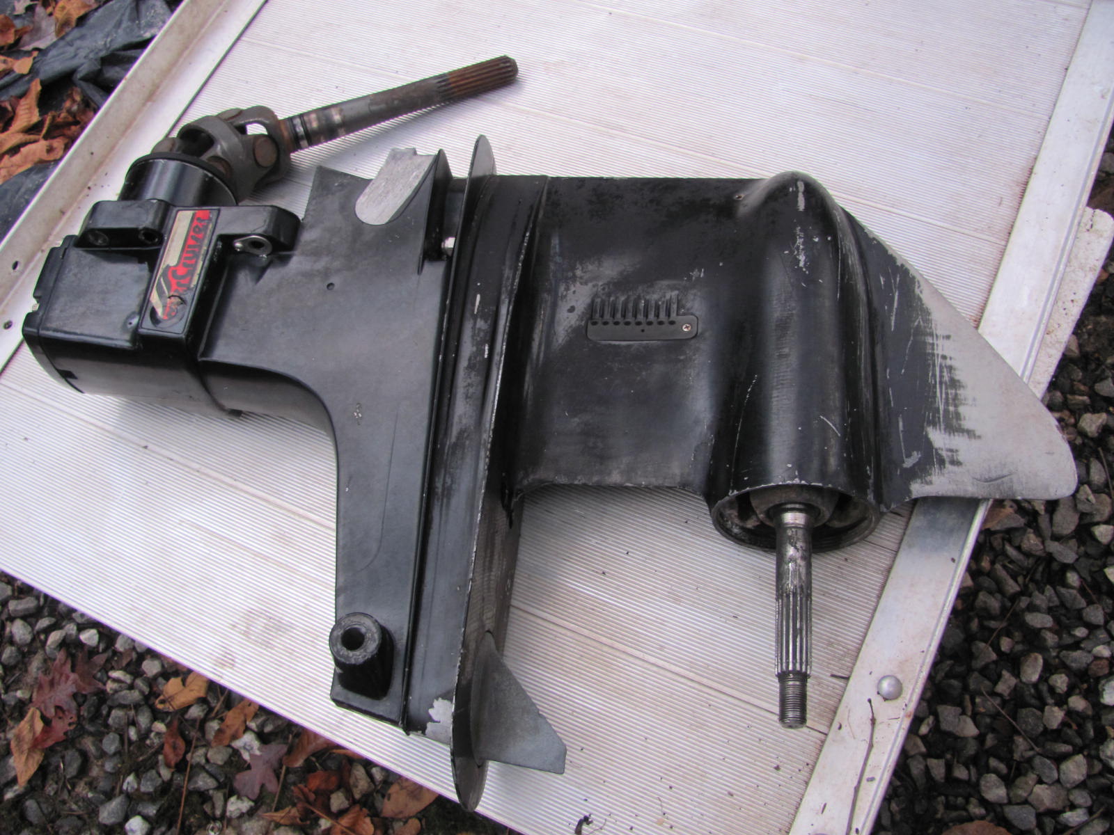 mercruiser Pre alpha Lower Unit V8